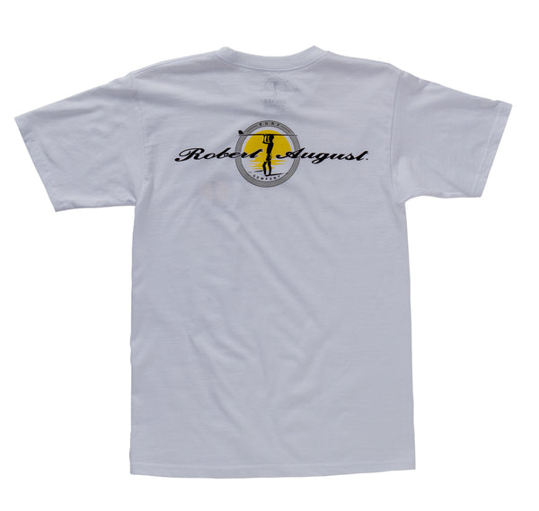 RA New Logo T Shirt – Robert August Surf Company